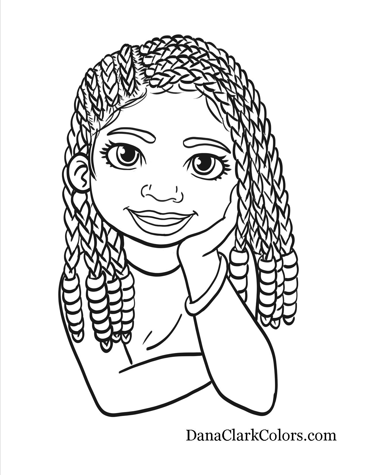 Free Coloring Page 3 DanaClarkColors